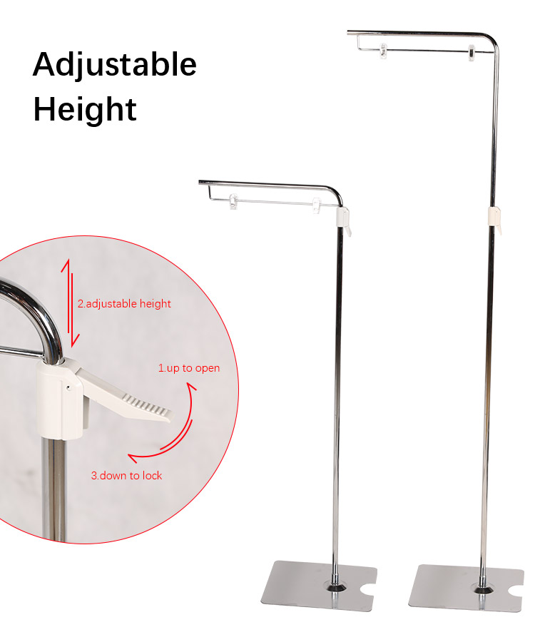 Adjustable Height Flag Sign Holder on Floor - Buy Adjustable Height ...