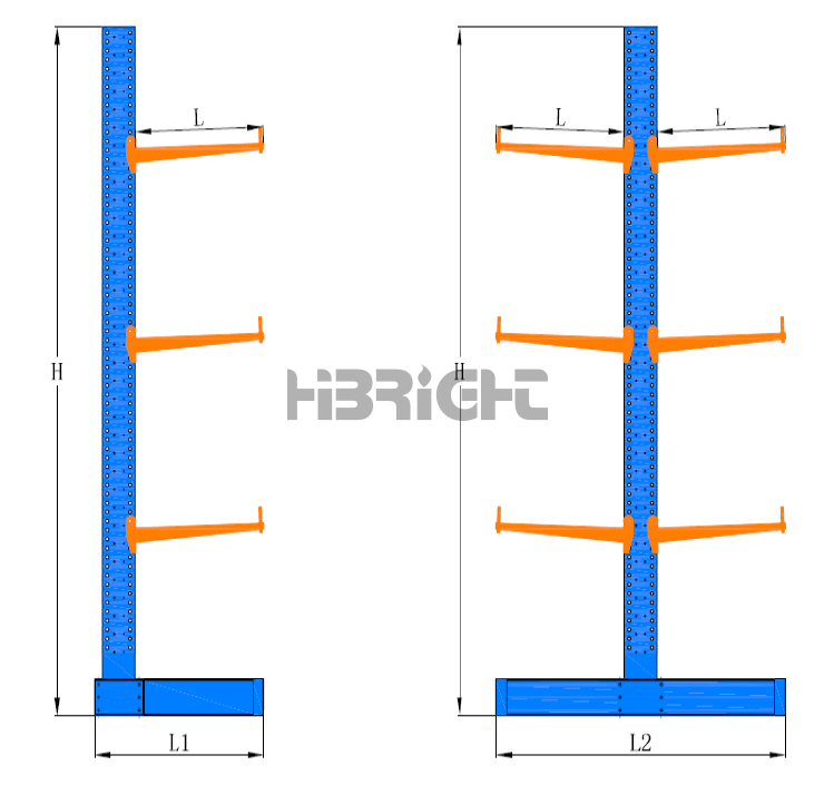 Warehouse Cantilever Rack - Buy Warehouse Cantilever Rack Product on ...