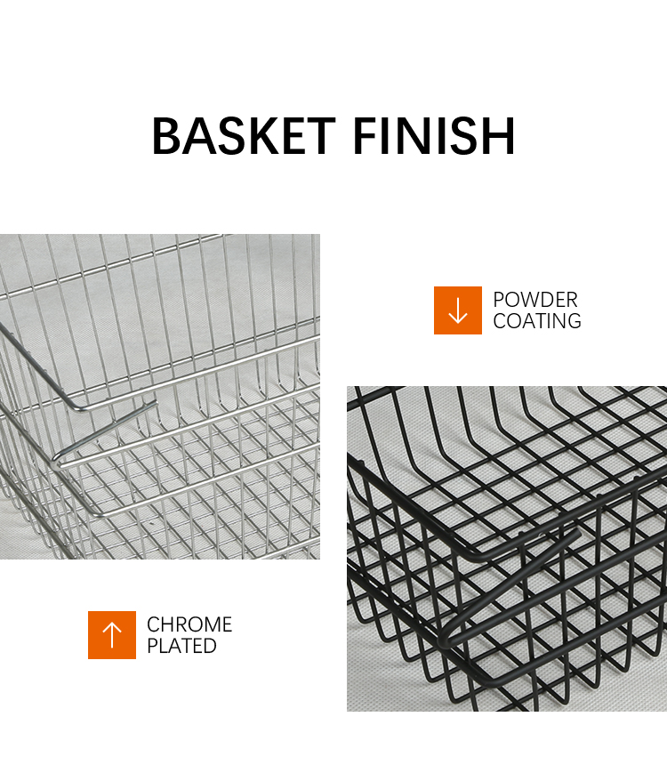 Wire Shopping Basket with clothes - Buy Cosmetic Store shopping basket ...