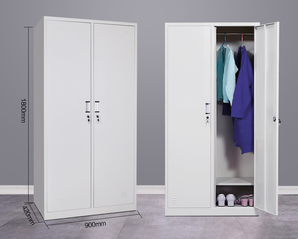 2 Door Metal Storage Locker - Buy 2 Door Metal Storage Locker Product ...