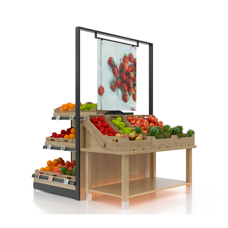 Produce Display Stand for Farm