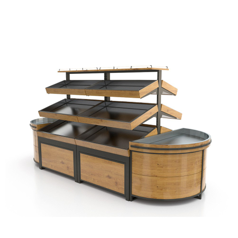 Fruit & Vegetable Display Stand - Highbright Retail Solutions