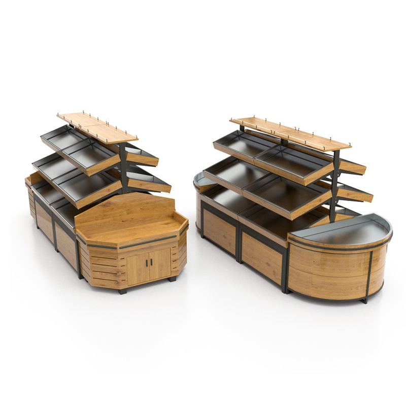 Luxury Vegetable Display Shelf - Buy Product on Highbright Retail Solutions